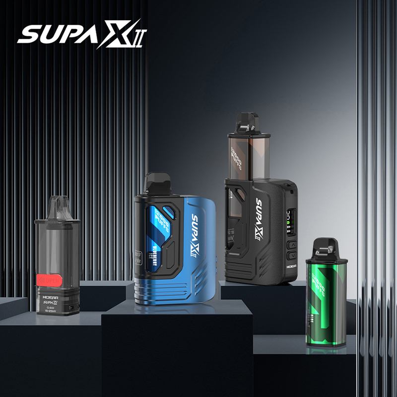 HCIGAR Prefilled Pod Kit SUPA XII -Variable Wattage Smart Display12000 ...